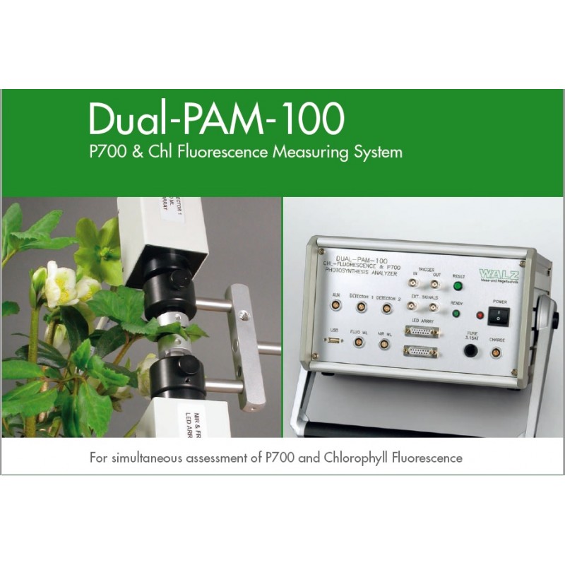 DUAL-PAM-100 P700 & Chlorophyll Fluorescence Measuring System WALZ ...