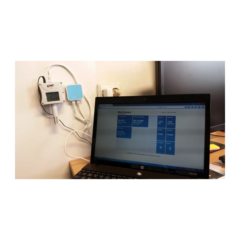 Buy Thermometer, Hygrometer and Barometer Web Sensor, T7510